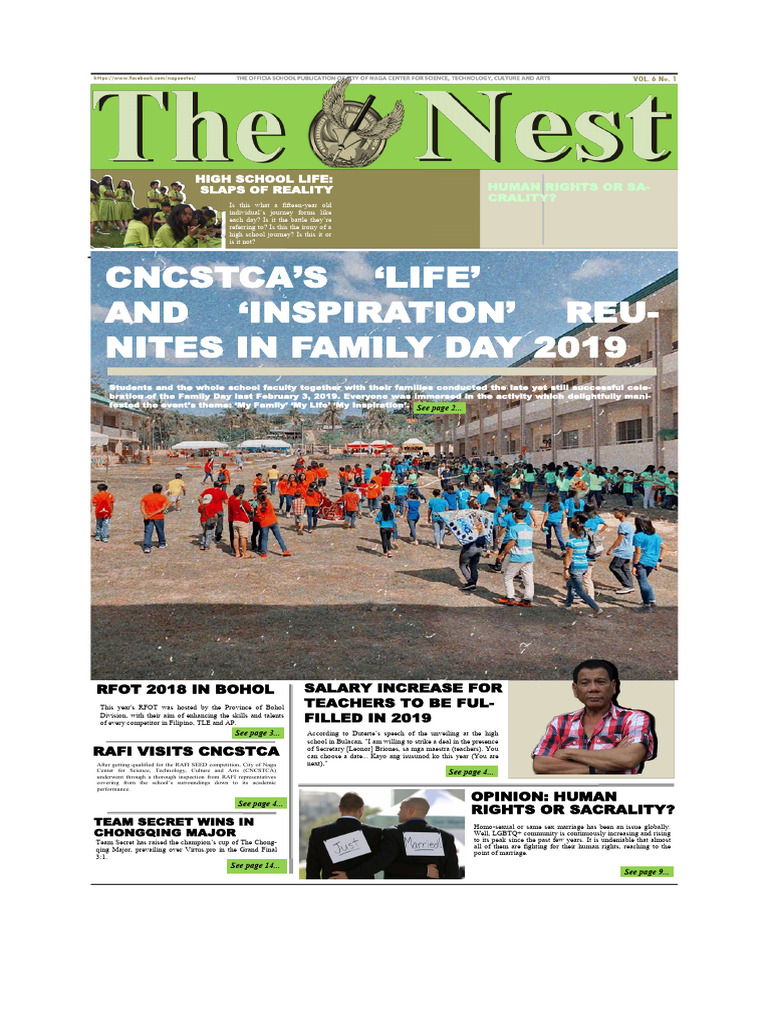 CNCSTCA Family Day Celebration 2019 | PDF | Horoscope | Astrological Sign