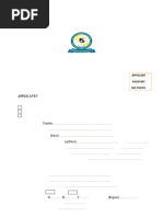 Oshigambo High School 2026 Application Form | PDF