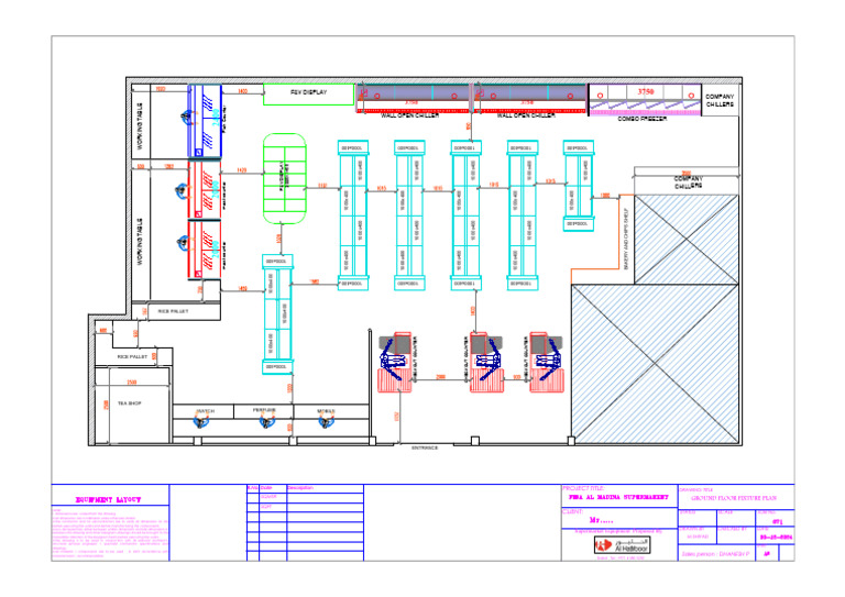 Ground Floor Fixture Plan for Tea Shop | PDF