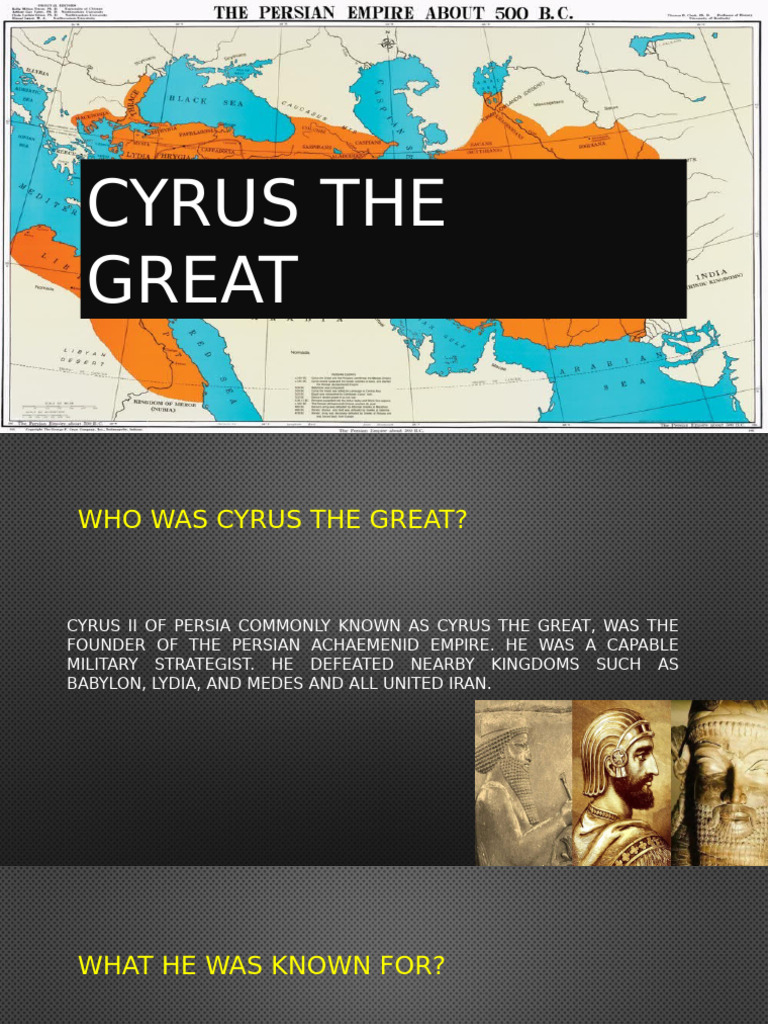 Cyrus The Great | PDF