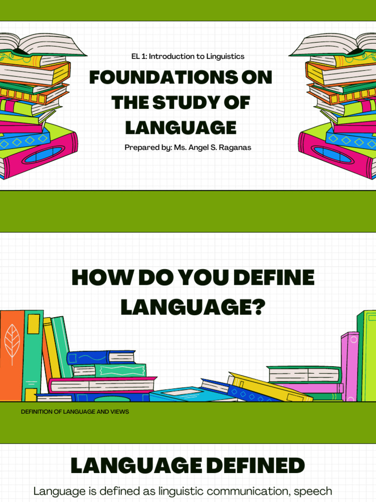 Foundation of Language | PDF | Speech | Linguistics
