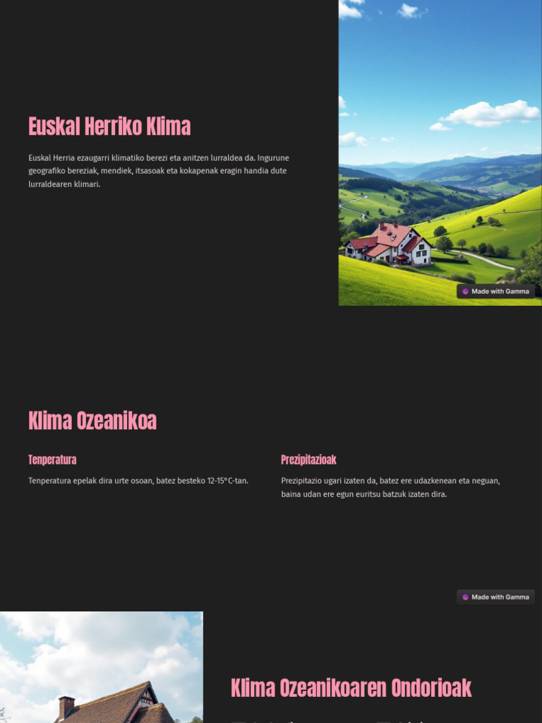 Euskal Herriko Klima | PDF