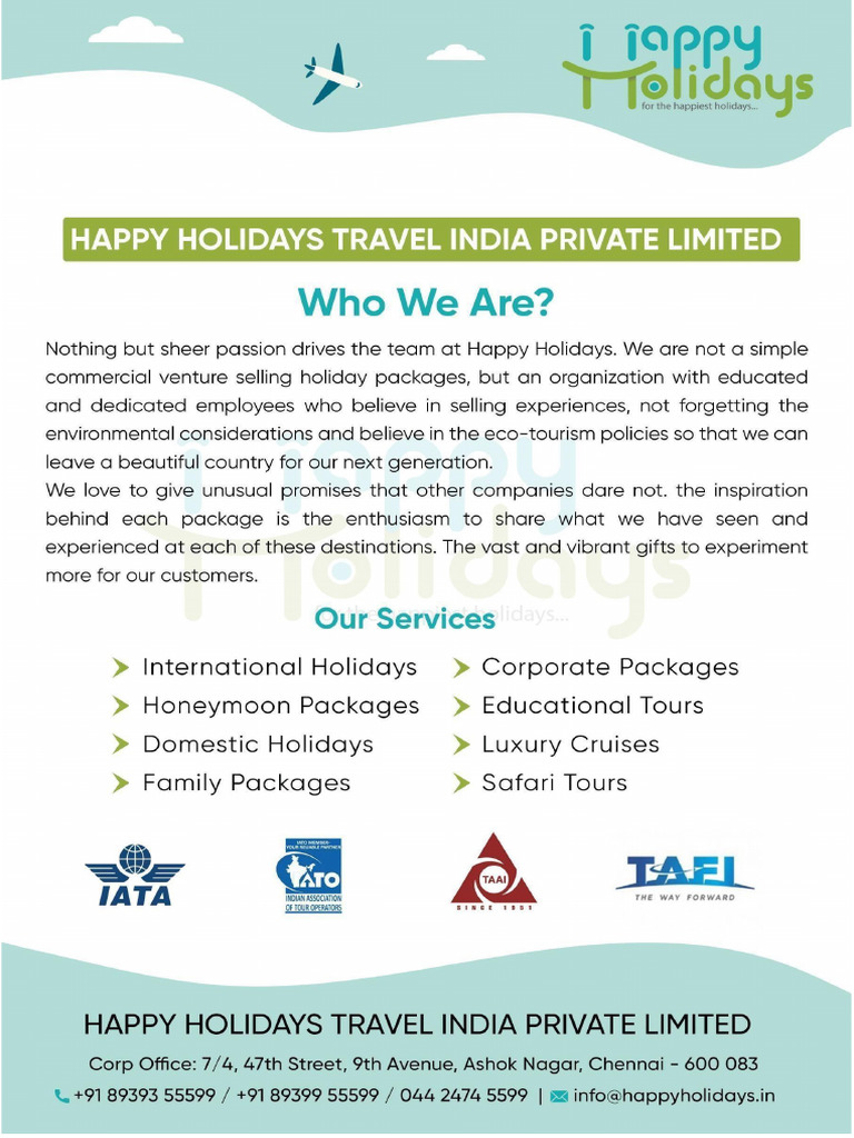 MR - Sankar and Family Andaman 04N 0 06D Private Package | PDF