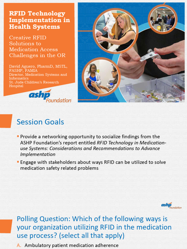 RFID Solutions for OR Medication Access | PDF | Radio Frequency ...