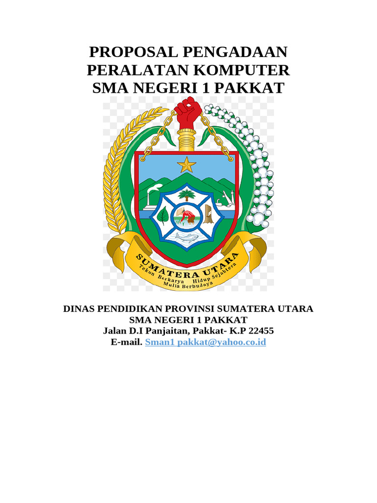 Proposal Pengadaan Komputer Di Lab Komputer | PDF
