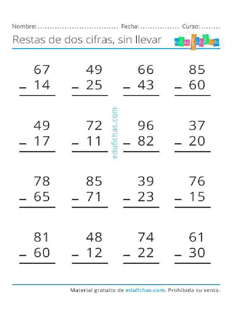Restas Sin Lllevar | PDF
