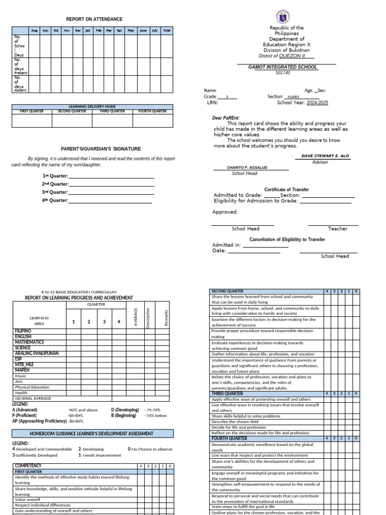 G7 10 Form 138 - With RHGP - 2 | PDF | Learning | Intelligence