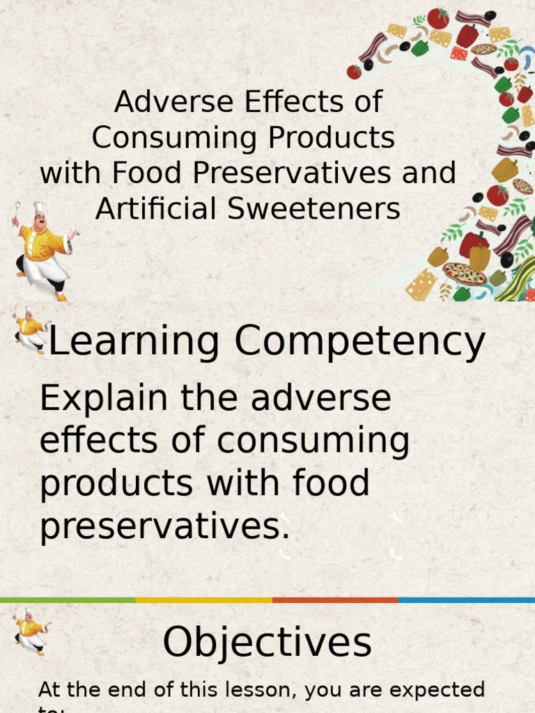 Adverse Effects of Food Preservatives | PDF