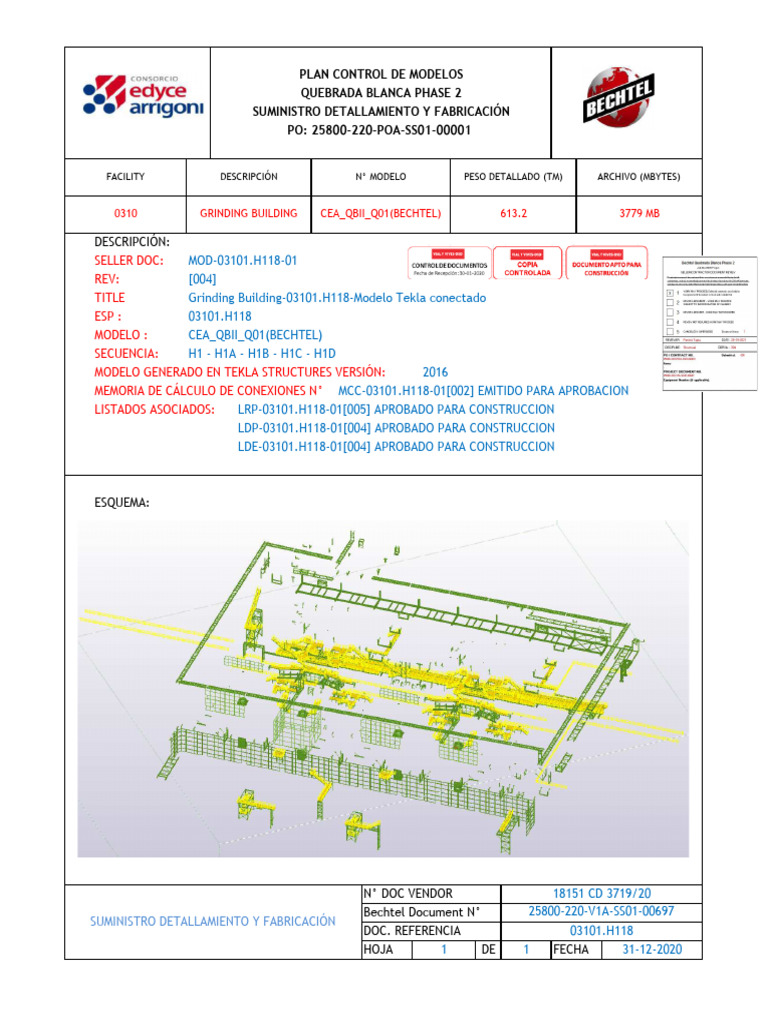 PLAN CONTROL DE MODELOS | PDF