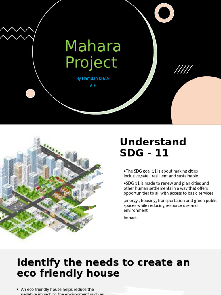 Mahara Project Math Hamdan KHAN | PDF | Efficient Energy Use | Economy And The Environment