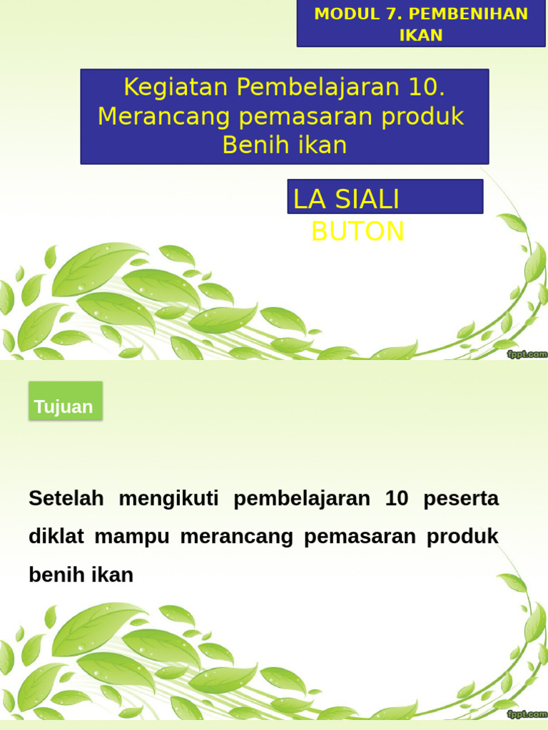 MATERI MERANCANG PEMASARAN PRODUK HASIL BUDIDAYA | PDF