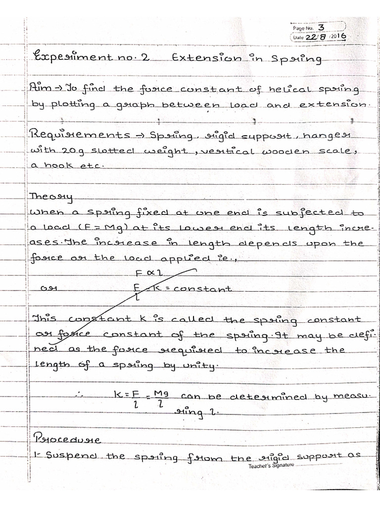 Practicals 11th | PDF