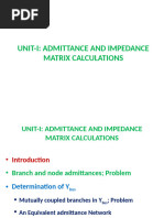 Admittance Model in Power Systems | PDF | Matrix (Mathematics ...