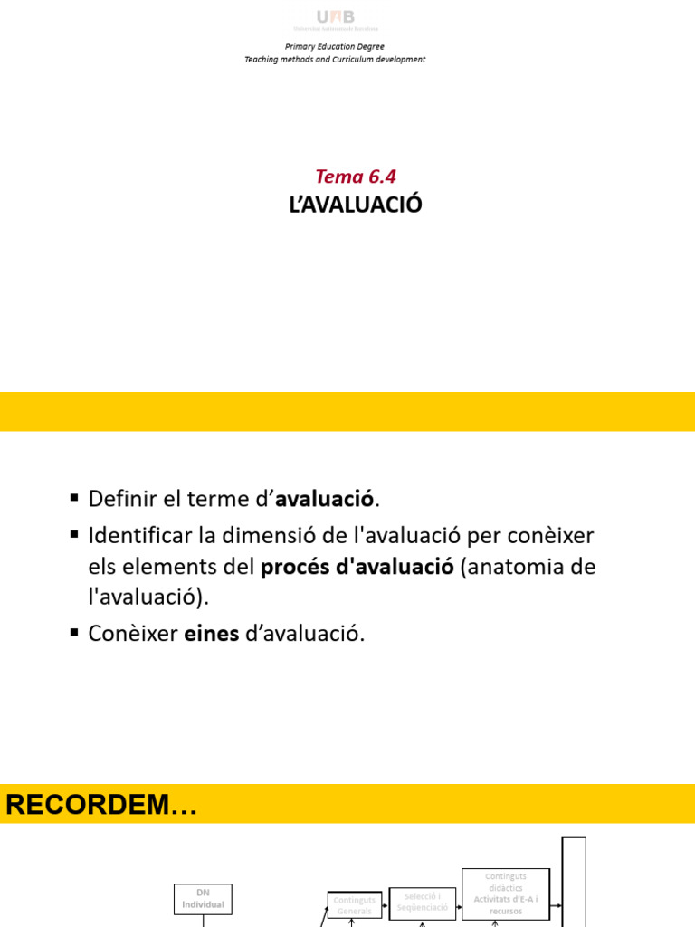 Tema 6.4-Avaluacio | PDF