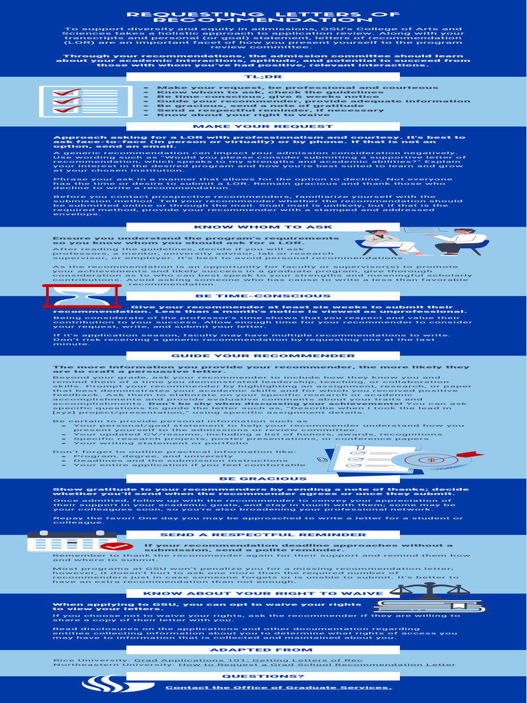 Requesting Letters of Recommendation 1 | PDF