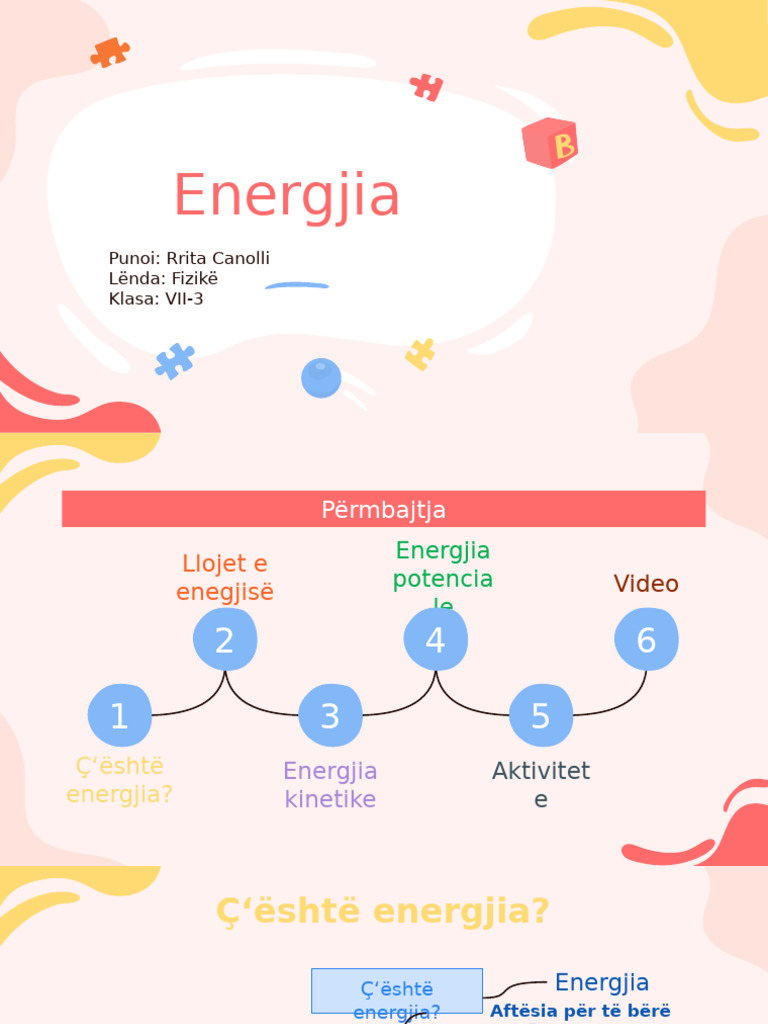 Energjia Kinetike | PDF