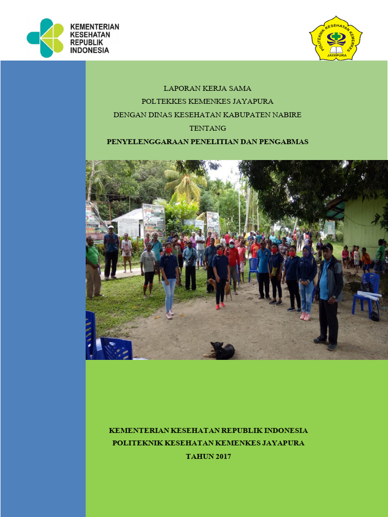 Laporan Mou Poltekjp-Dinkes NBR 2017 | PDF