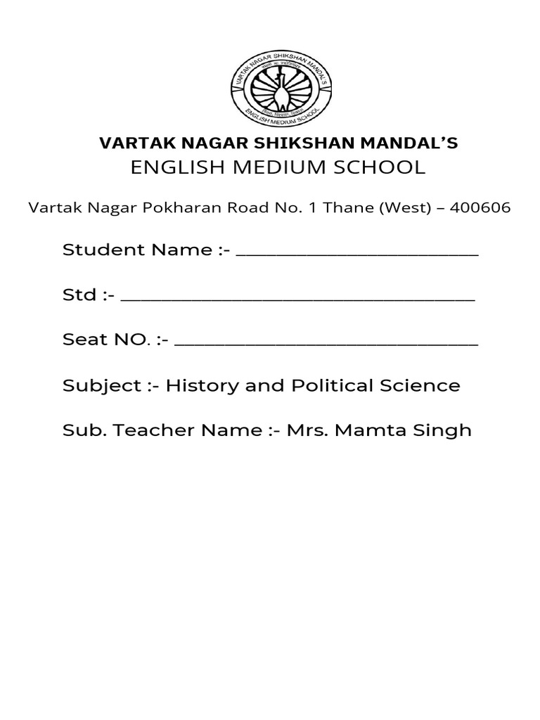 History and Political Science | PDF