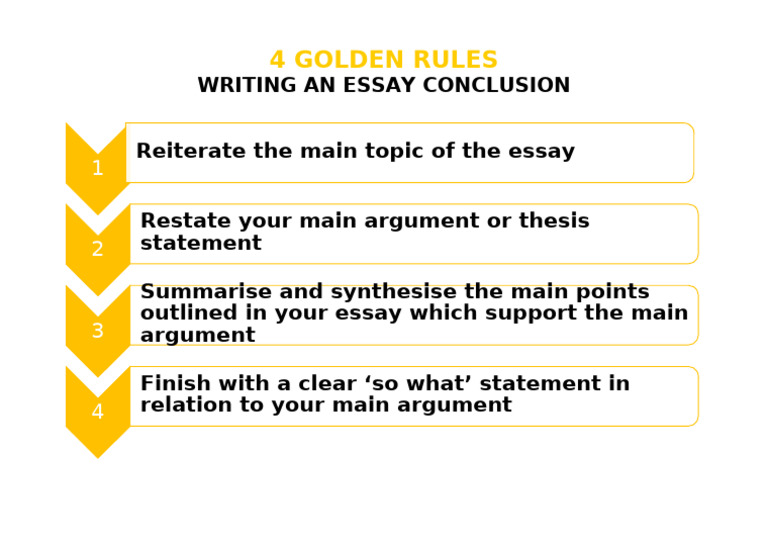 Conclusion Structure | PDF