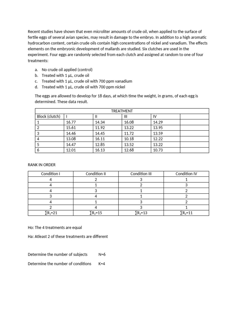 Data Analysis Sample Problem No. 2 | PDF | Petroleum