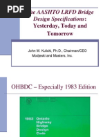 Codes Standards: AASHTO Vehicle Live Loading | PDF | Bridge | Traffic