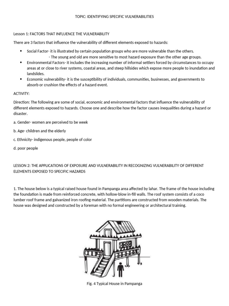 DRRR-WEEK-4-REPORTING | PDF | Hazards | Risk