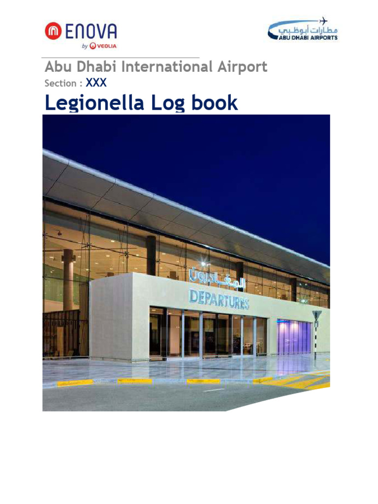 ADAC E3-F2 Legionella Logbook R1 | PDF | Chlorine | Colony Forming Unit