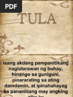 Mga Sangkap NG Tula | PDF