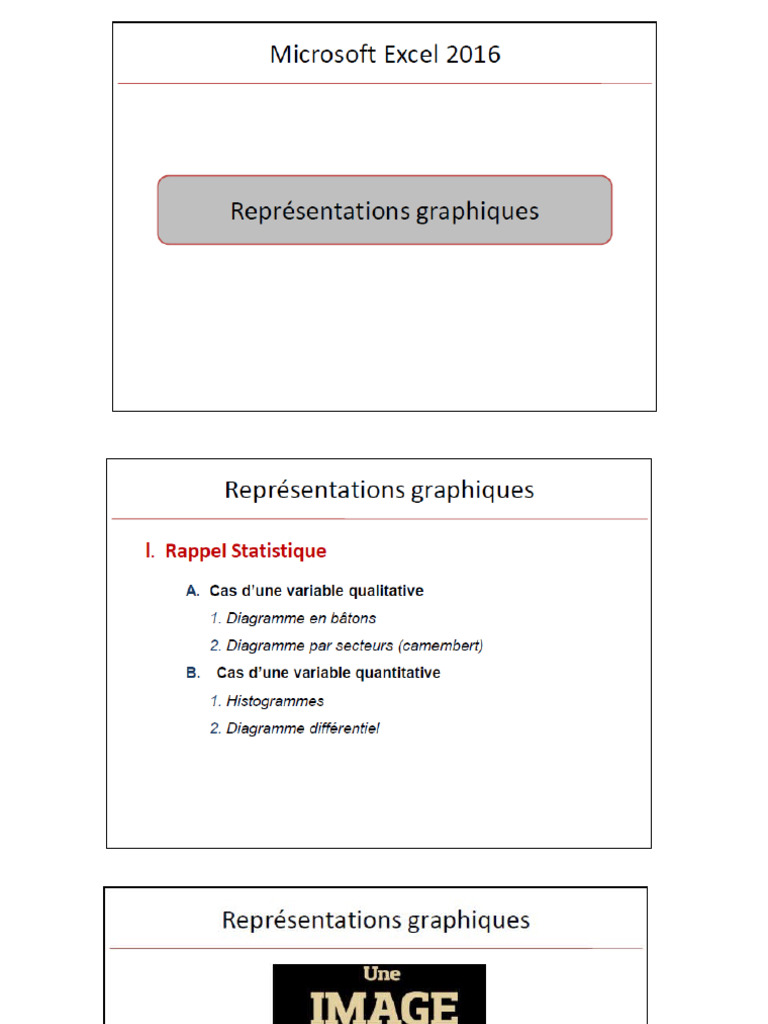 Graphiques Excel | PDF
