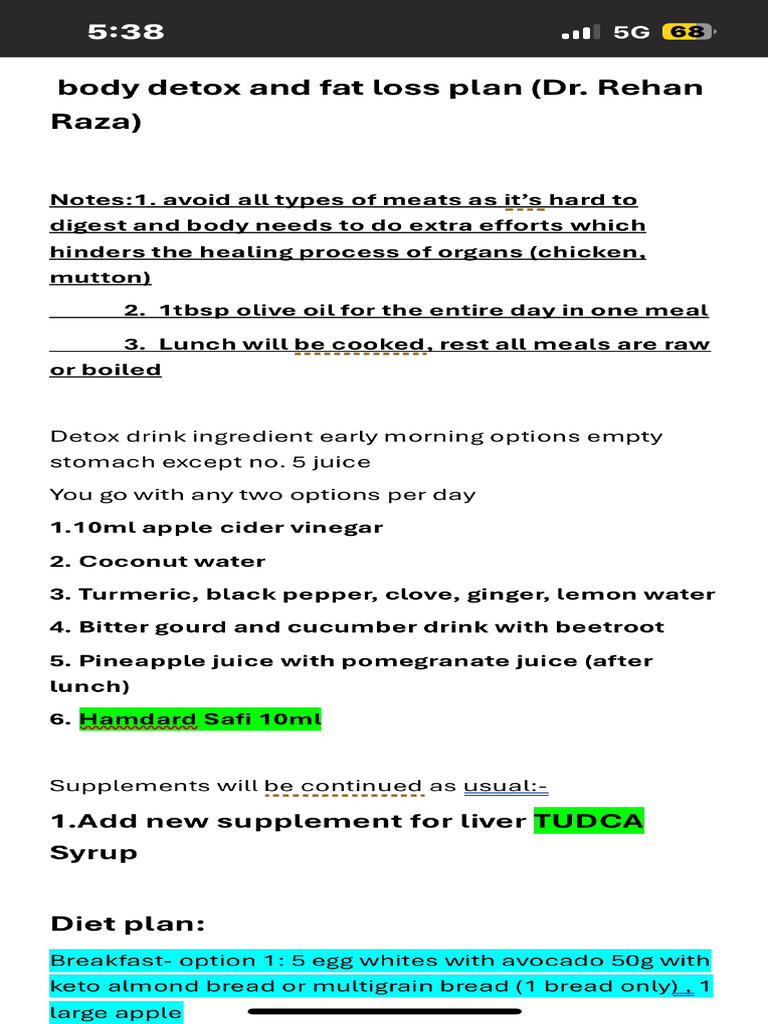 Dr. Rehan Plan | PDF