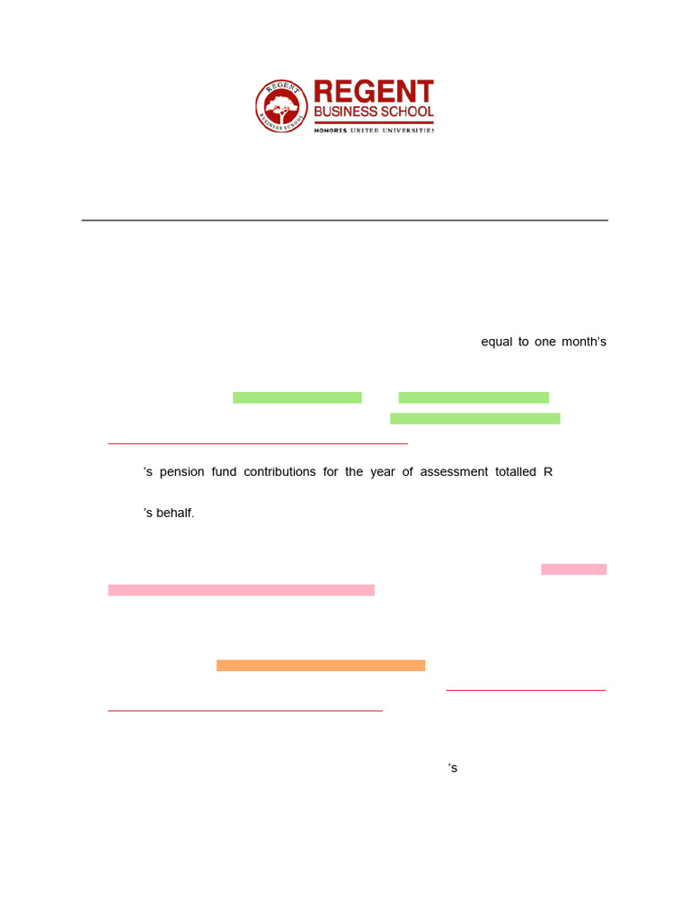 BCOMAC - TX300-AD-16504 Assignment 2 | PDF | Expense | Value Added Tax