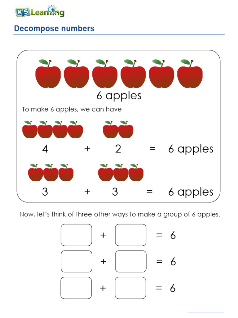 Decompose Numbers B | PDF