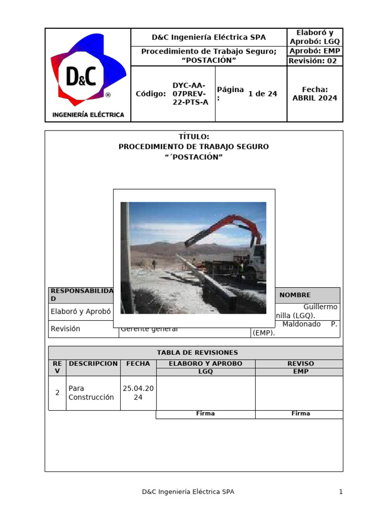 Pts-Sso-16 Postación | PDF | Seguridad y salud ocupacional | ruido
