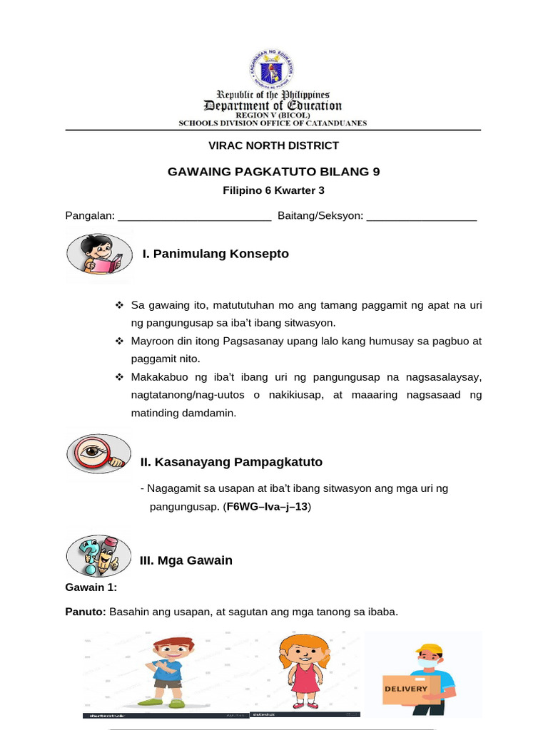 F6-Q3-LAS-9-Tud-1 | PDF