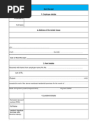 HRA - Rent Receipt Format-Actual and Future Declaration | PDF ...