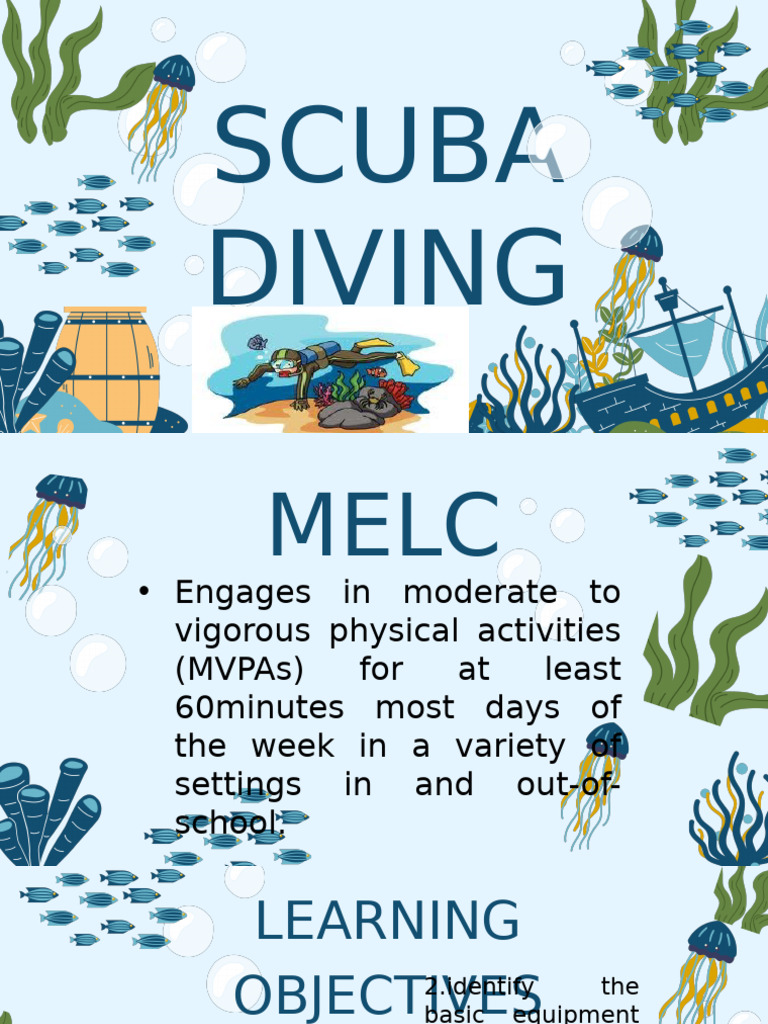 Scuba Diving: Equipment and Benefits | PDF | Scuba Diving | Underwater ...