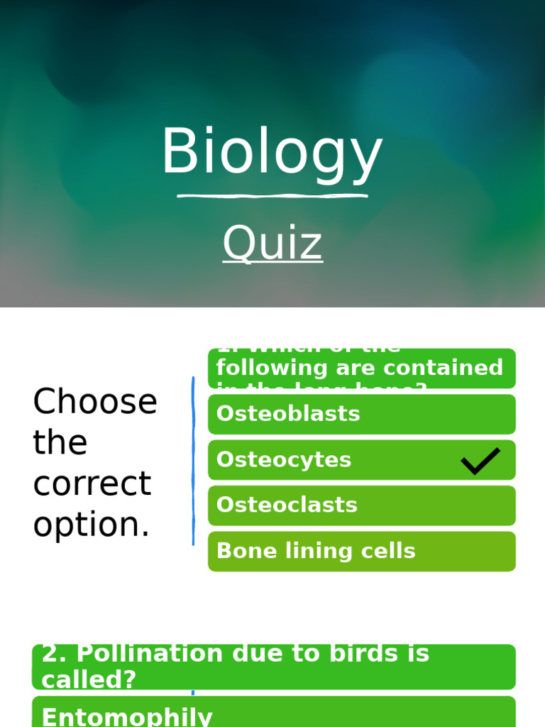 Biology Quiz: Concepts and Definitions | PDF | Vertebral Column | Anatomy