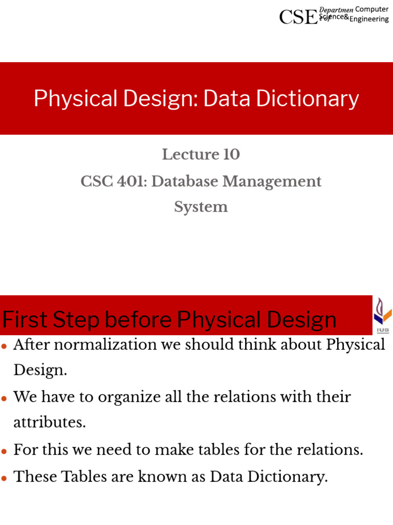 datadictionary | PDF | Databases | Computer Programming