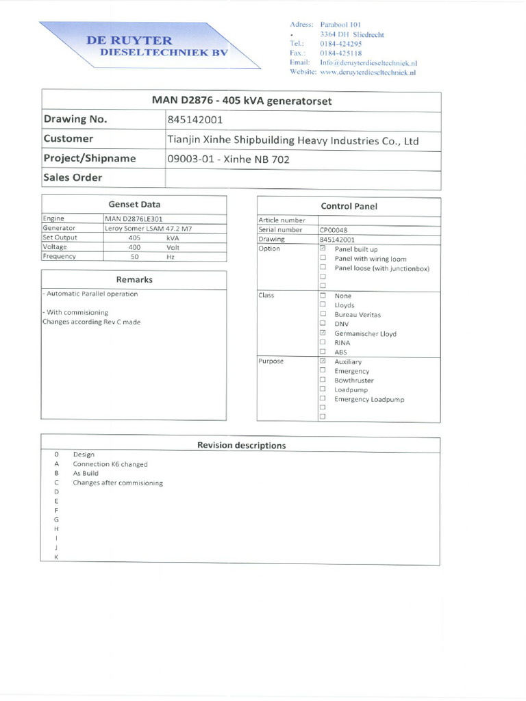 AE1 Local Control Panel | PDF