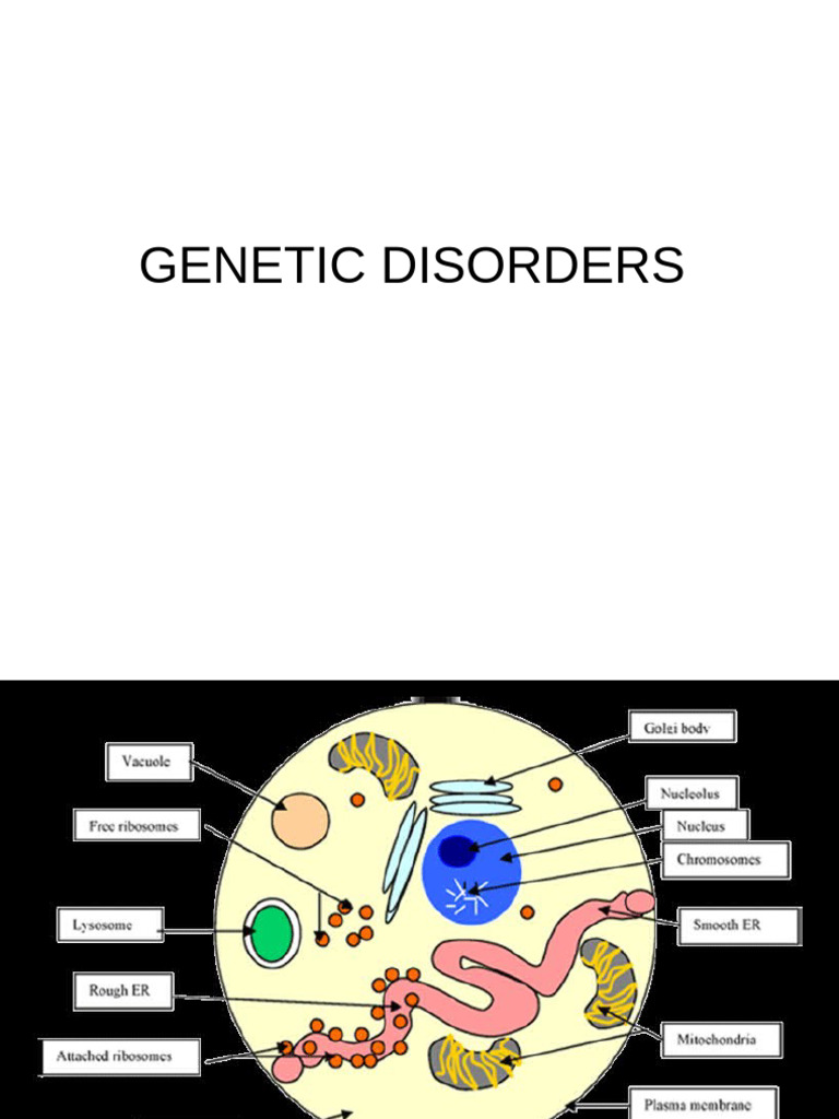 Genetic disorders - III | PDF | Karyotype | Chromosome
