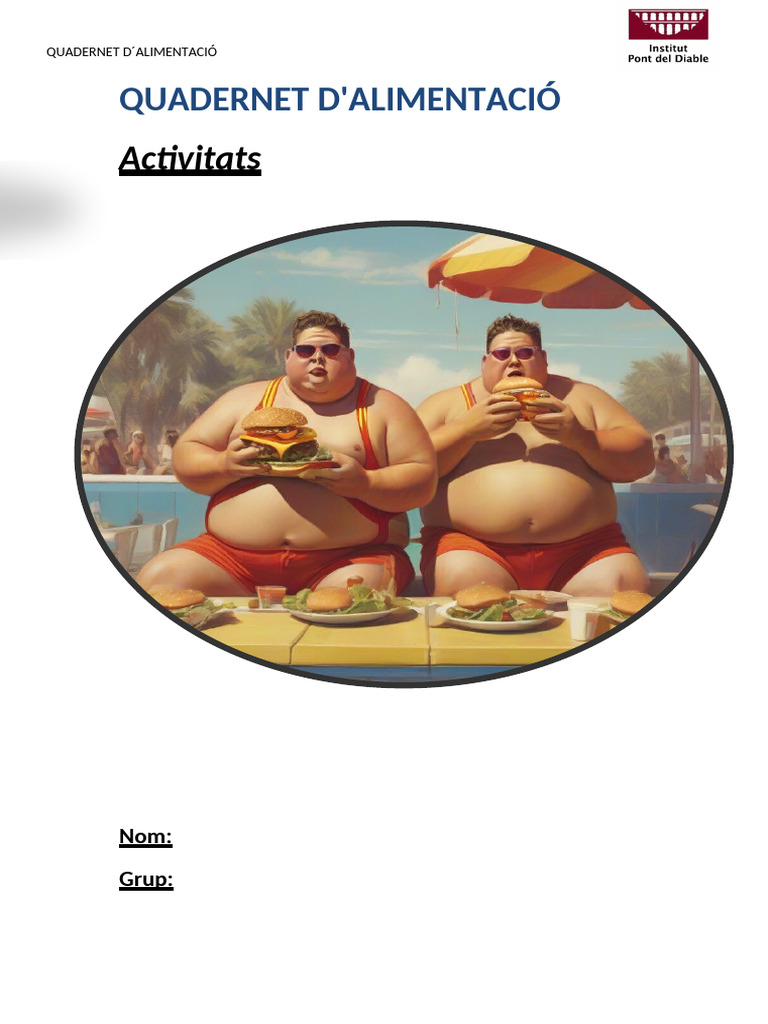 Quadern Alimentació | PDF