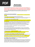 CSEC English A - Oral Presentation Notes Part 1 | PDF | Public Speaking ...