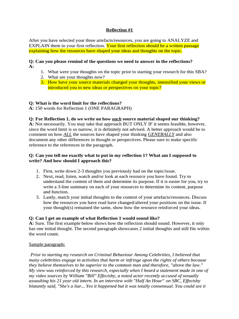 Analyzing Reflections on Research Sources | PDF | Thought | Jargon
