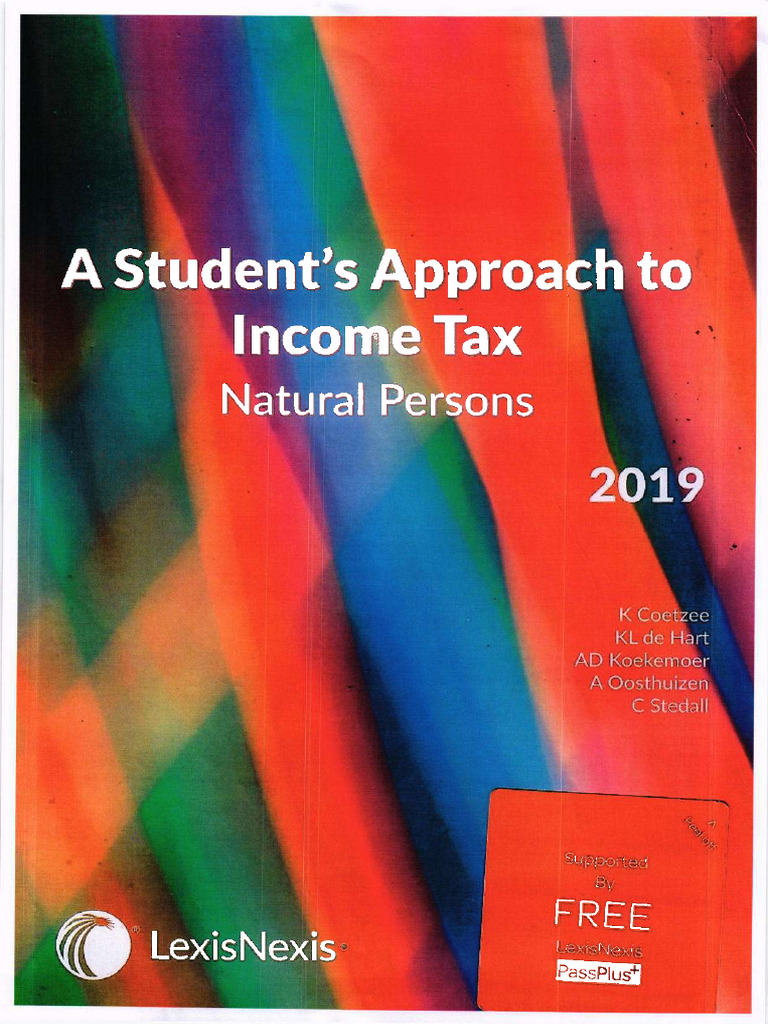 A Student's Approach To Income Tax 2019 | PDF | Taxes | Tax Refund