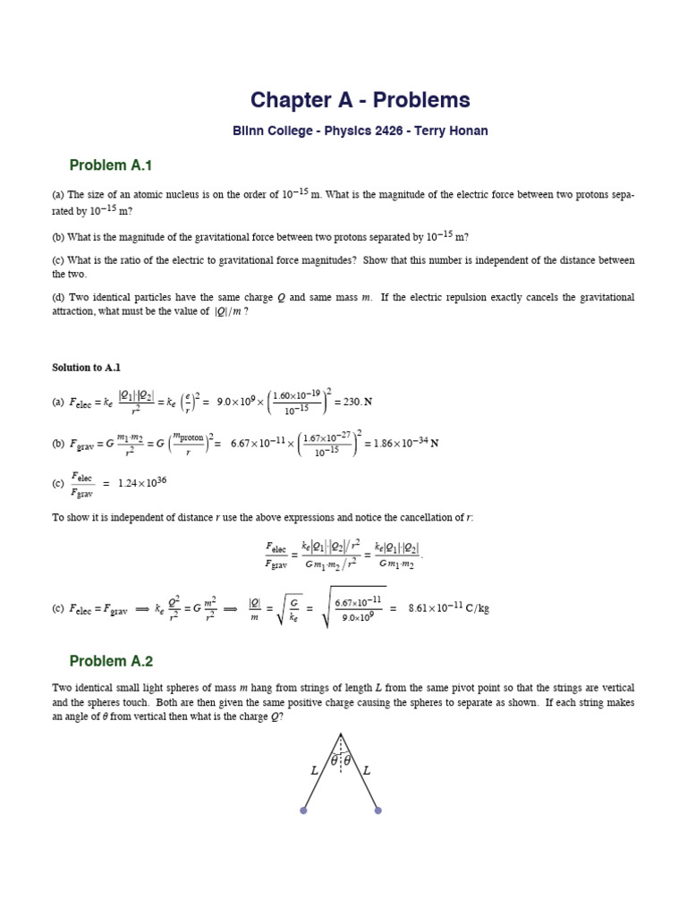 A-sol | PDF | Proton | Force