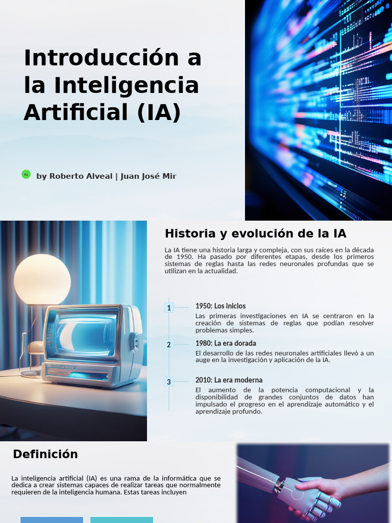 Introduccion-a-la-Inteligencia-Artificial-IA | PDF | Inteligencia artificial | Inteligencia (IA ...