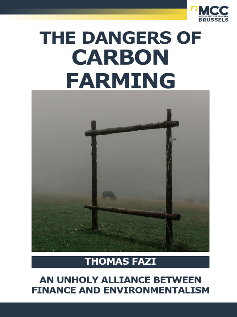 Fazi - The Dangers of Carbon Farming. MCC Brussels | PDF | Agriculture ...