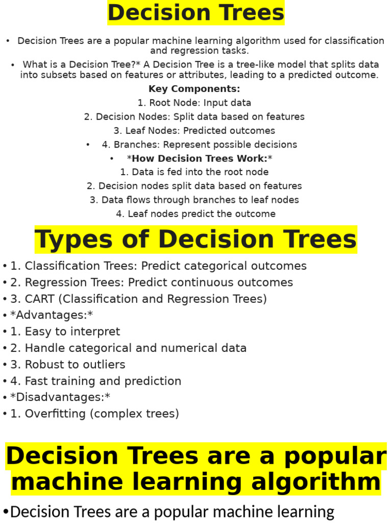 BPE 22, Decision Trees | PDF | Algorithms And Data Structures | Machine Learning