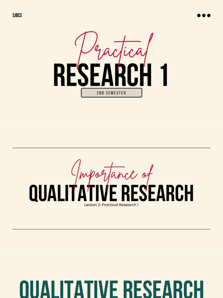 PR1-L2-QUALITATIVE-AND-RESEARCH-TITLE | PDF | Qualitative Research ...