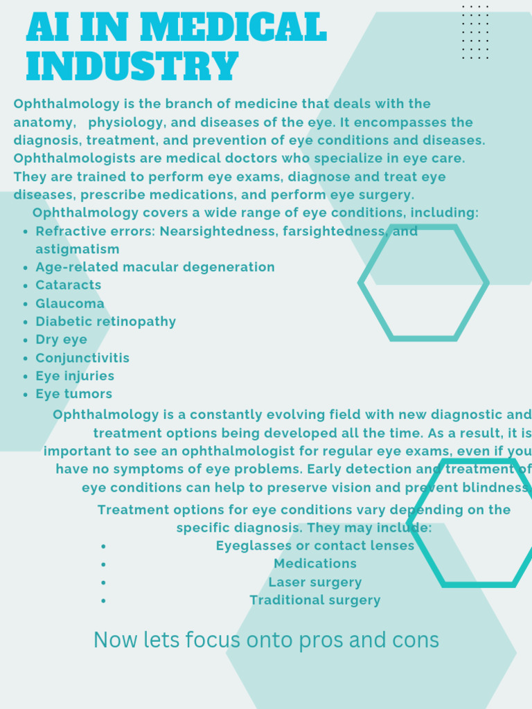 Ai in Medical (Flyers) | PDF | Ophthalmology | Medical Diagnosis
